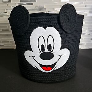 Disney | Storage & Organization | Disney Mickey Mouse Rope Storage Bin ...